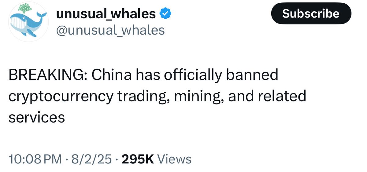China Imposes Comprehensive Ban on Cryptocurrency Trading and Mining ...
