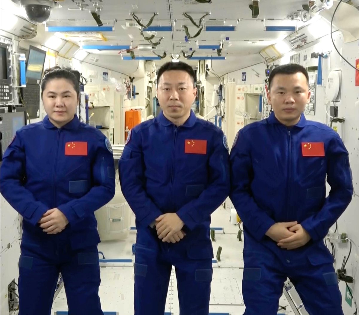 China Launches Three Astronauts Aboard Shenzhou-20 to Tiangong for Crew Handover and Scientific ...