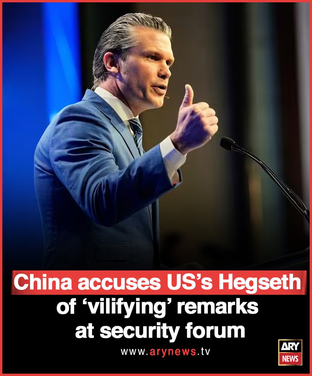 China Protests US Defense Secretary Pete Hegseth's 'Vilifying' Remarks ...