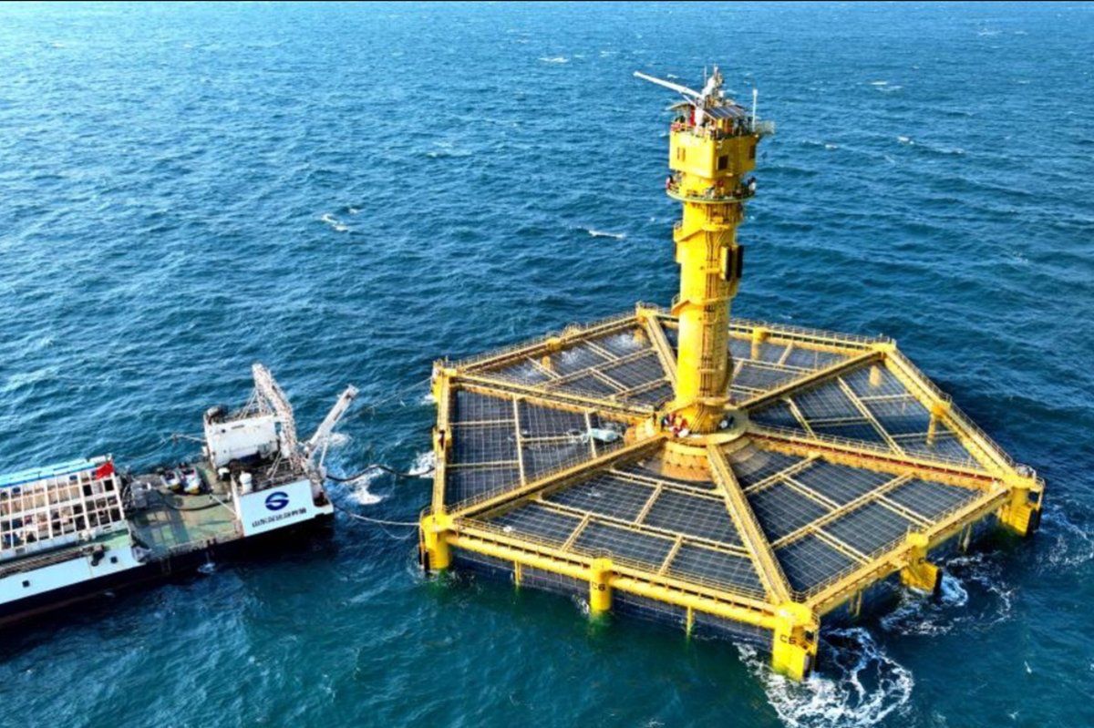 China's 50-Meter 'Atlantic Amsterdam' Rig in Yellow Sea Spurs South ...