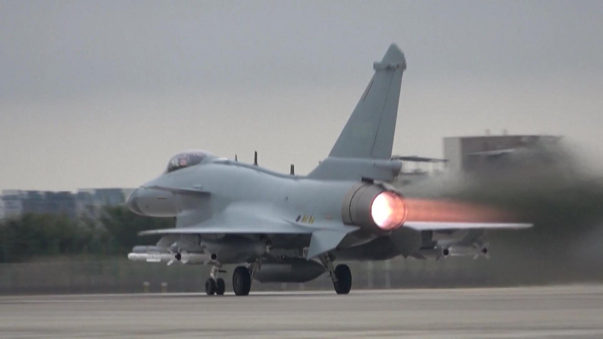 China's 'Strait Thunder-2025A' Drills Around Taiwan Target Lai Ching-te ...