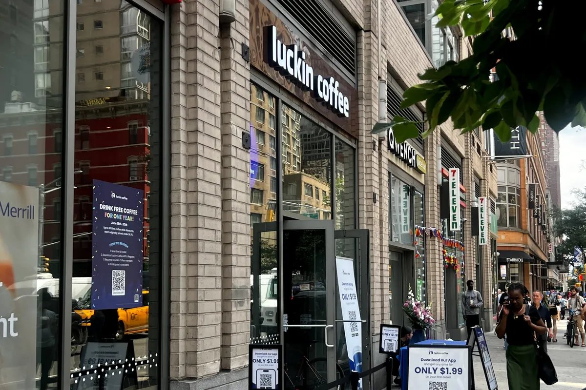 China’s Luckin Coffee Opens First Two U.S. Stores in New York City With ...