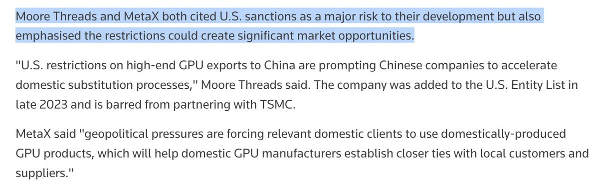 Chinese AI Chipmakers Moore Threads, MetaX Seek $1.7 Billion in ...