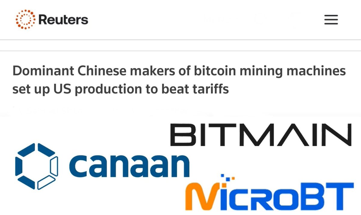 Chinese Bitcoin Mining Giants Bitmain, Canaan, and MicroBT Establish U ...