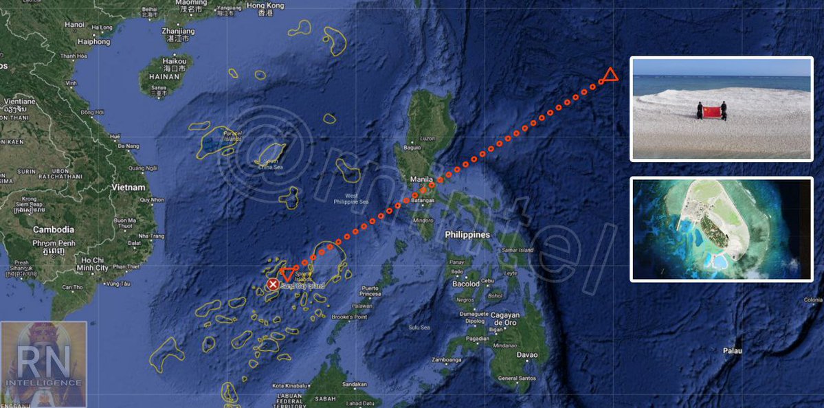 Chinese Forces Capture Sandy Cay in Thitu Reefs as Chinese Fleet ...