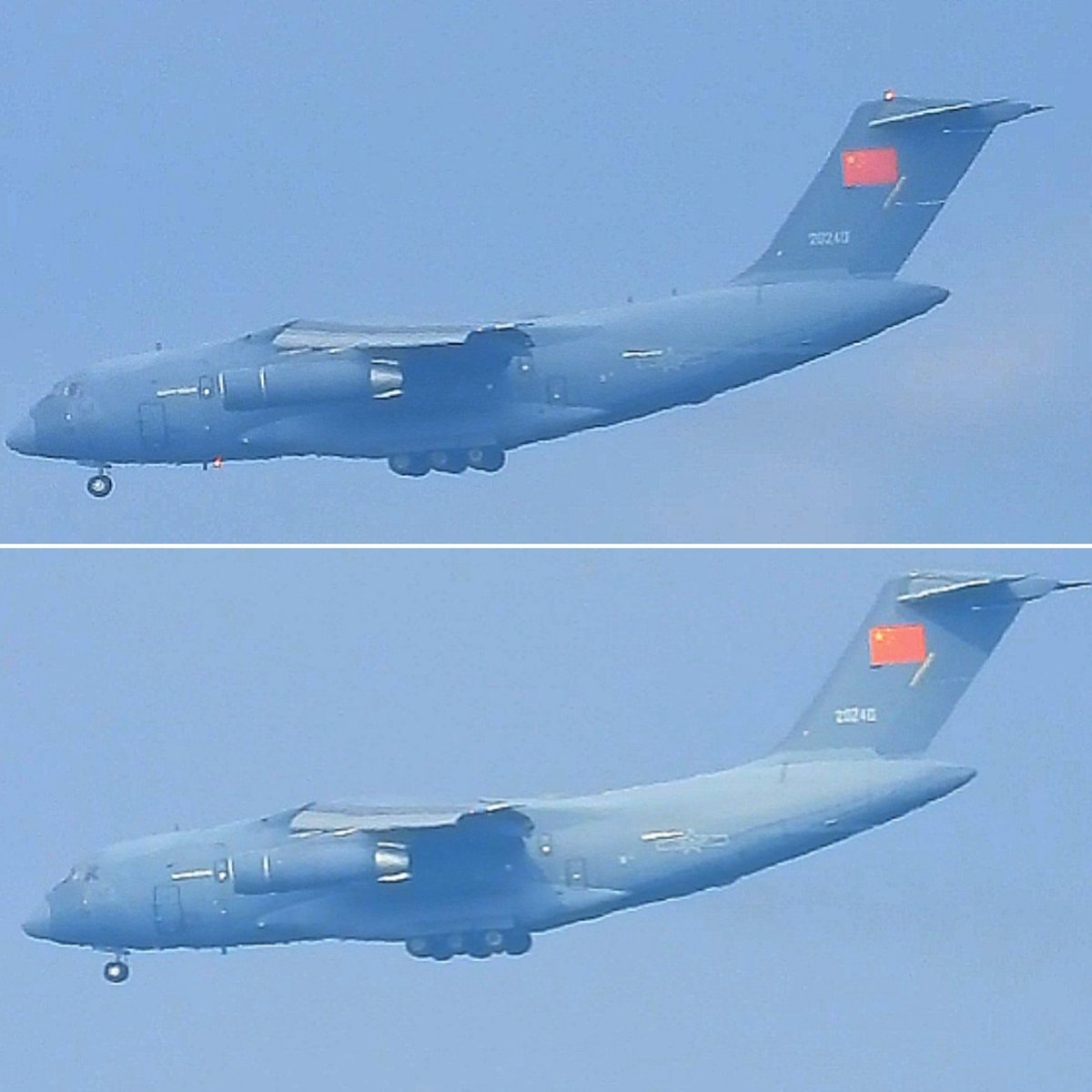 Chinese PLAAF Y-20A Military Transport Lands at Beirut's Rafic Hariri ...