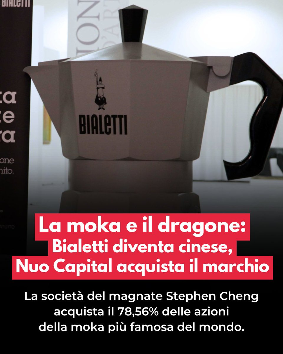 Chinese Tycoon Stephen Cheng's Nuo Capital Acquires Bialetti for 53 ...