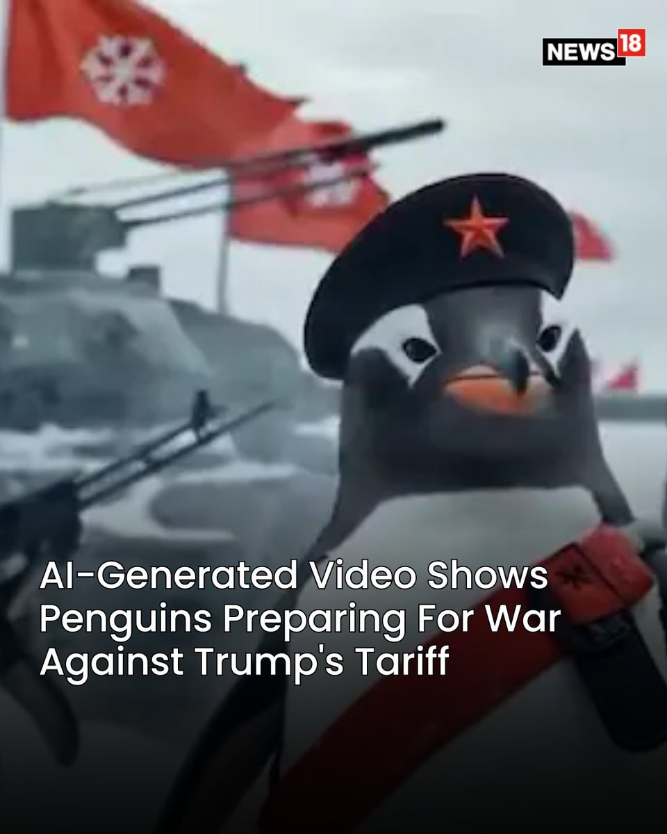 Chinese Users Mock Trump's Tariffs With AI Memes, Highlighting Penguins ...