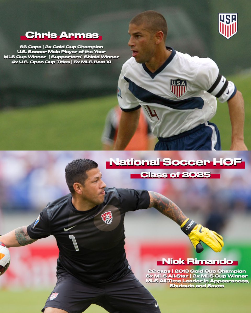 Chris Armas, Nick Rimando, Carli Lloyd Among Five Inducted Into 2025 ...