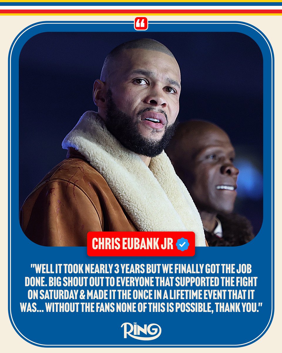 Chris Eubank Jr. Wins Unanimously 116-112 Over Conor Benn, Fuels Family Rivalry and Rematch Talk ...