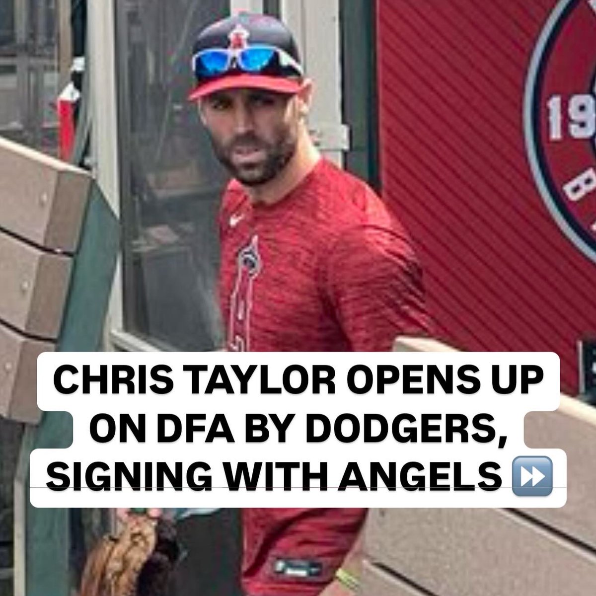 Chris Taylor Signs With Angels After Emotional Dodgers Departure, Set ...
