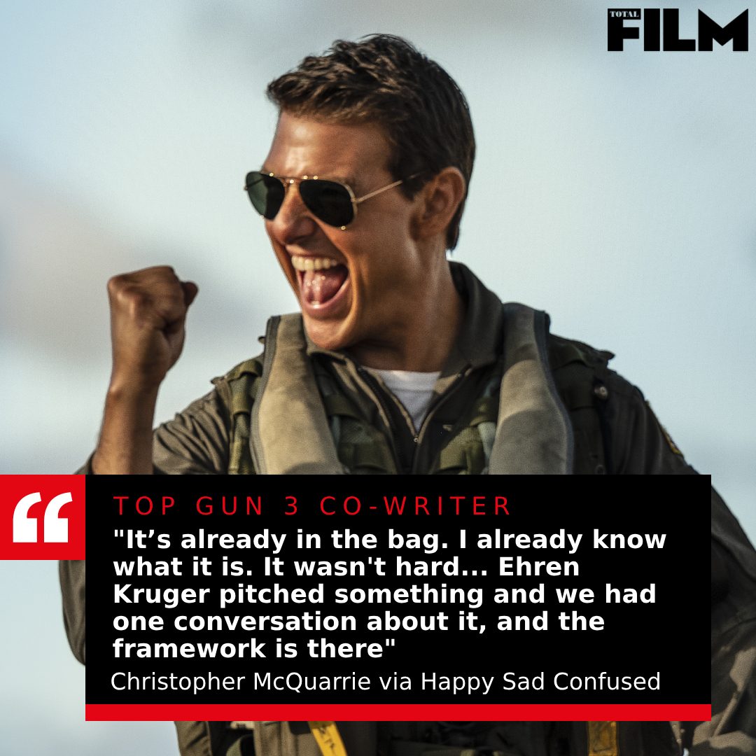 Christopher McQuarrie Confirms 'Top Gun 3' Story 'Already in the Bag ...