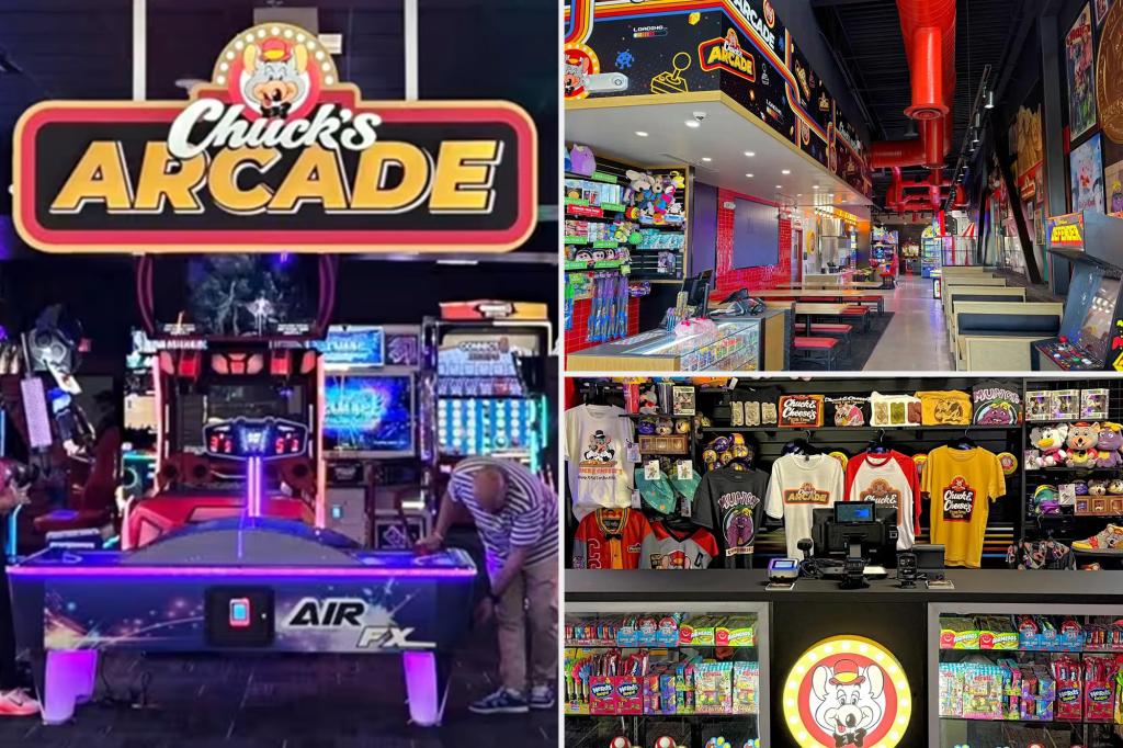 Chuck E. Cheese Launches Chuck's Arcade for Adults With 10 Locations ...