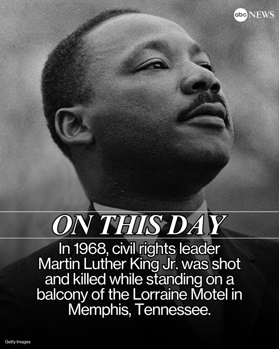 Civil Rights Leader Martin Luther King Jr. Assassination Marked on 57th ...