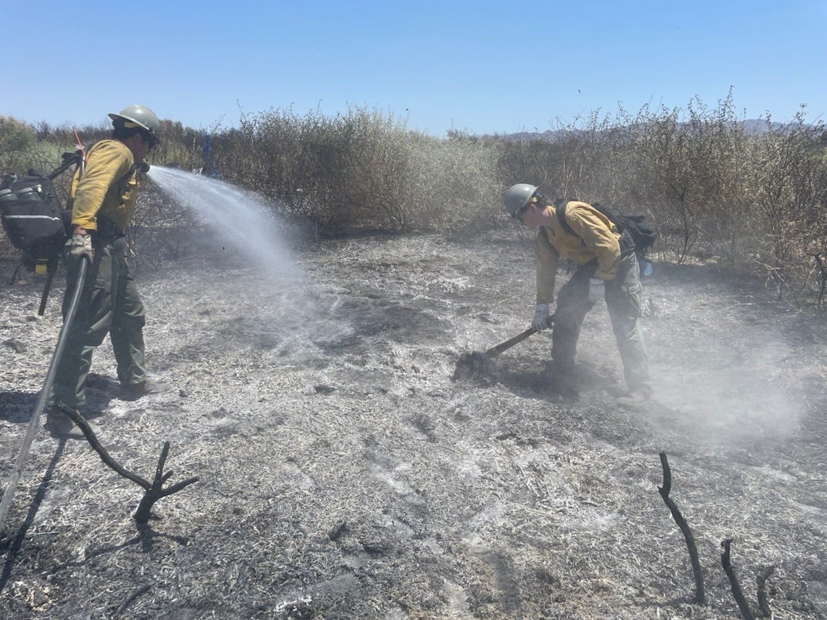 Clark County Wetlands Park Fire Fully Contained After Burning 110 Acres ...