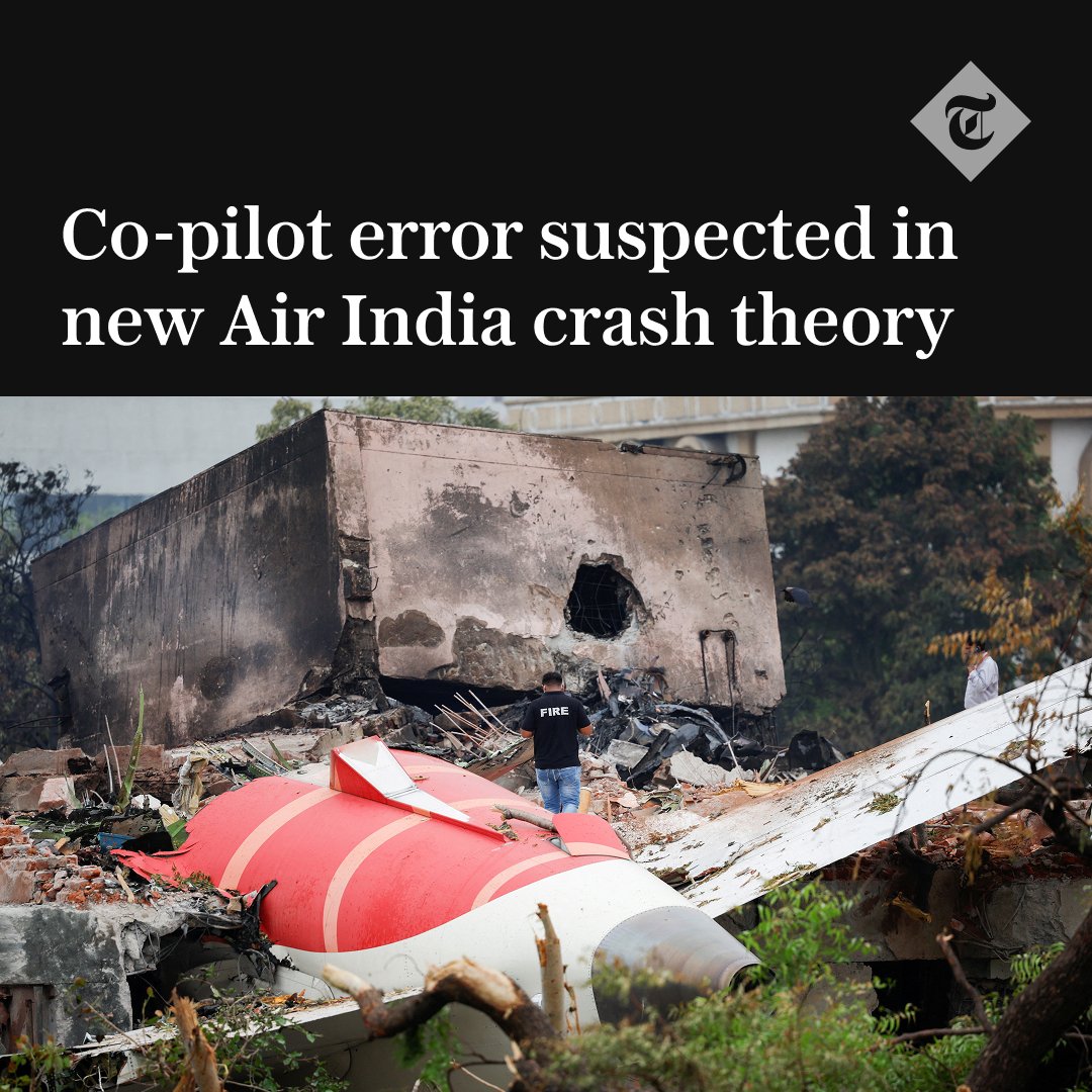 Co-Pilot Error and Emergency Turbine Detail Cited in Air India Boeing ...