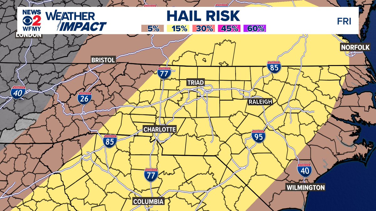 Cold Front Brings Severe Thunderstorms With Damaging Winds, Hail, Low ...