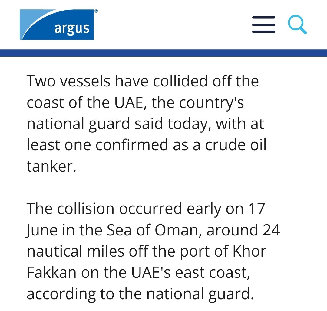 Collision of Tankers Front Eagle and Adalynn Sparks Fire Near Strait of ...