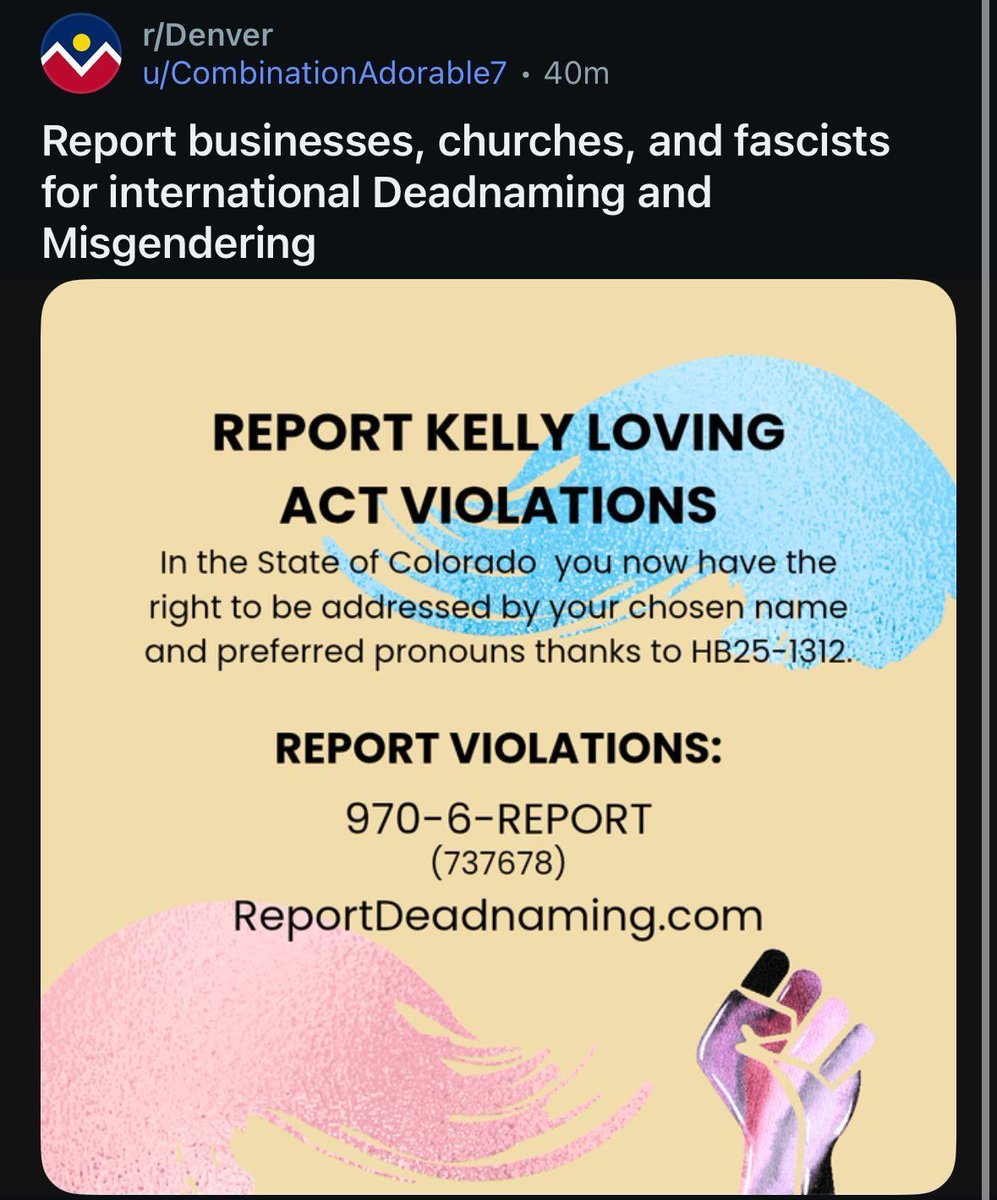 Colorado Governor Signs Kelly Loving Act, Prohibiting Deadnaming Amid ...