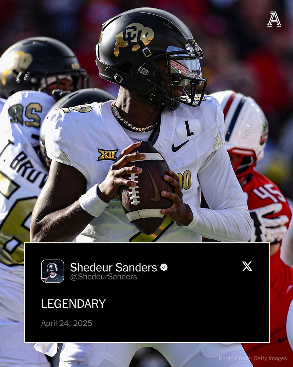 Colorado QB Shedeur Sanders, Son of Deion Sanders, Falls Out of First ...
