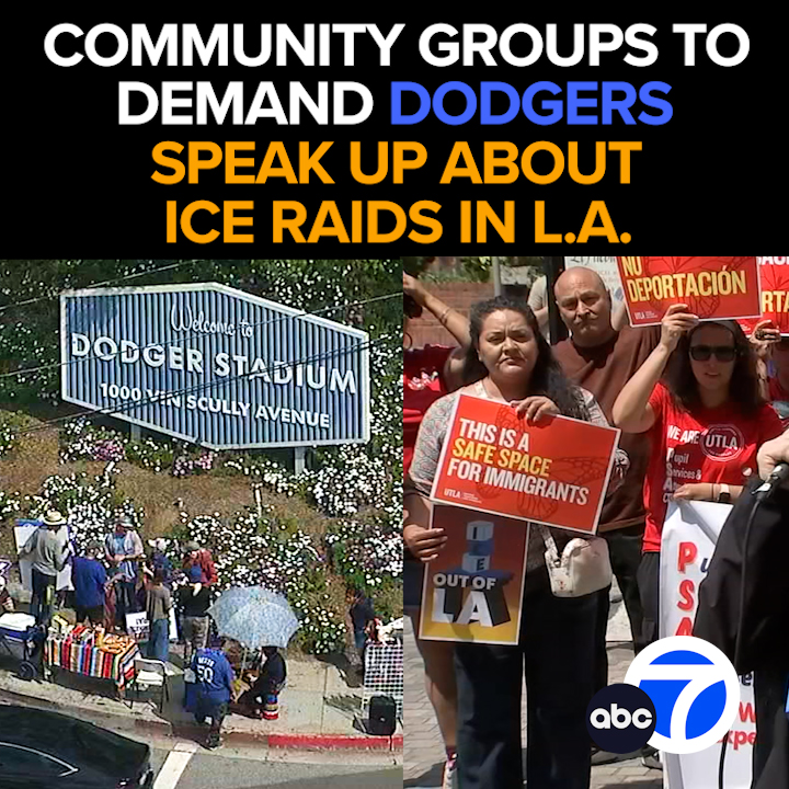 Community Groups Press Dodgers to Oppose ICE Raids, Citing 40% Latino ...