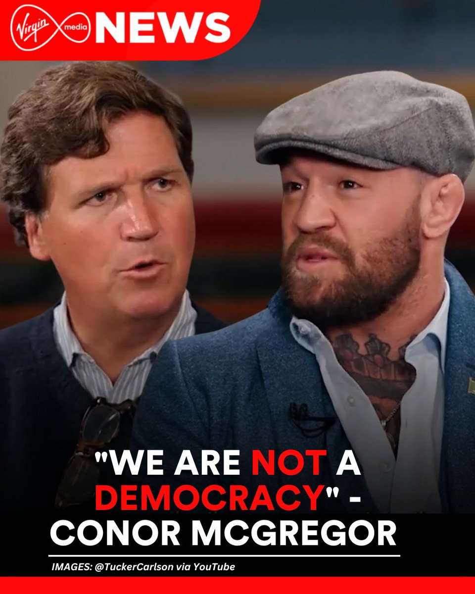 Conor McGregor Launches Irish Presidential Bid in Tucker Carlson ...