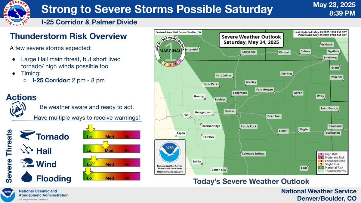 Cooler Weather Brings Showers, Severe Storms, Large Hail, and Isolated ...