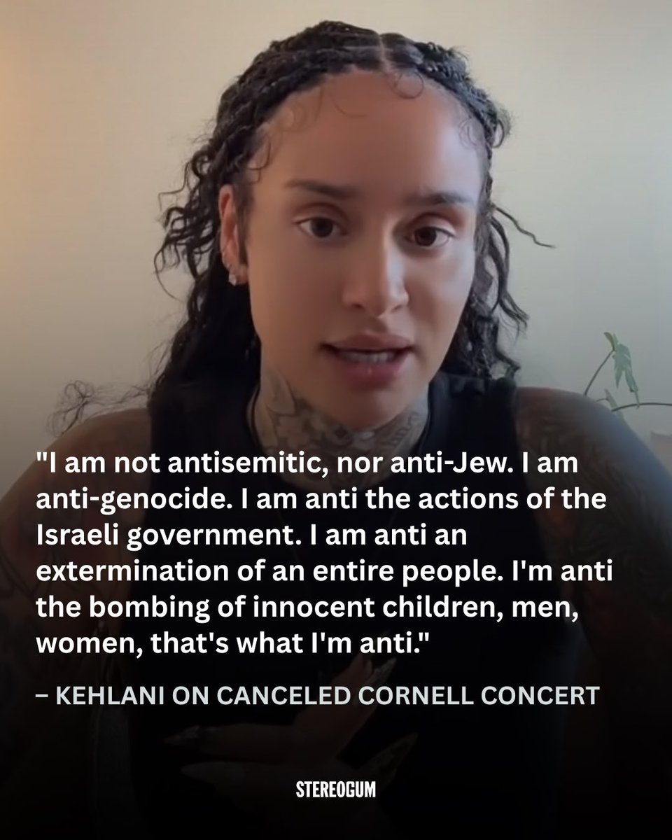 Cornell Cancels Kehlani's May 7 Slope Day Concert Over Antisemitism ...