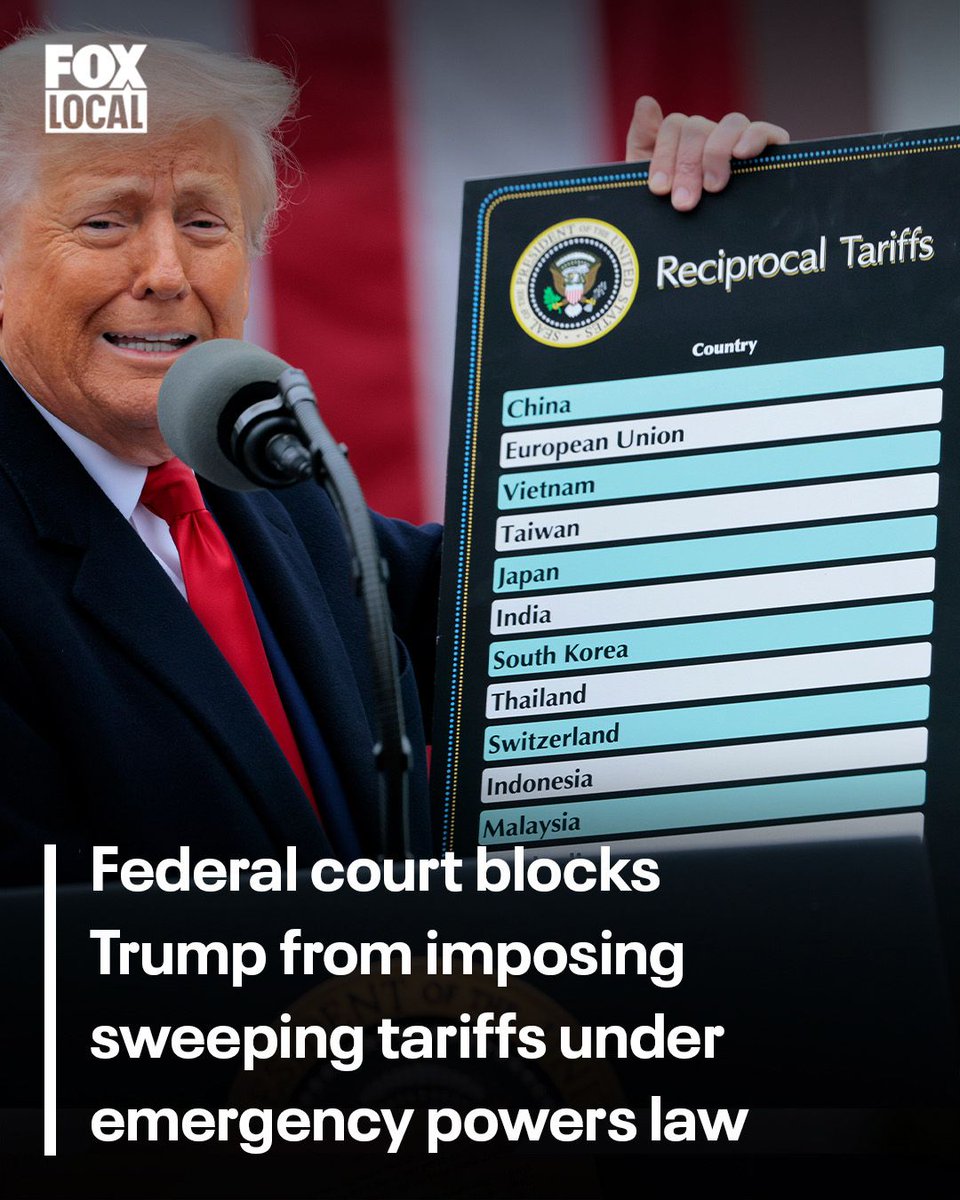 Court Blocks Trump's 'Liberation Day' Tariffs Under Emergency-Powers Law, Citing Overstepped ...
