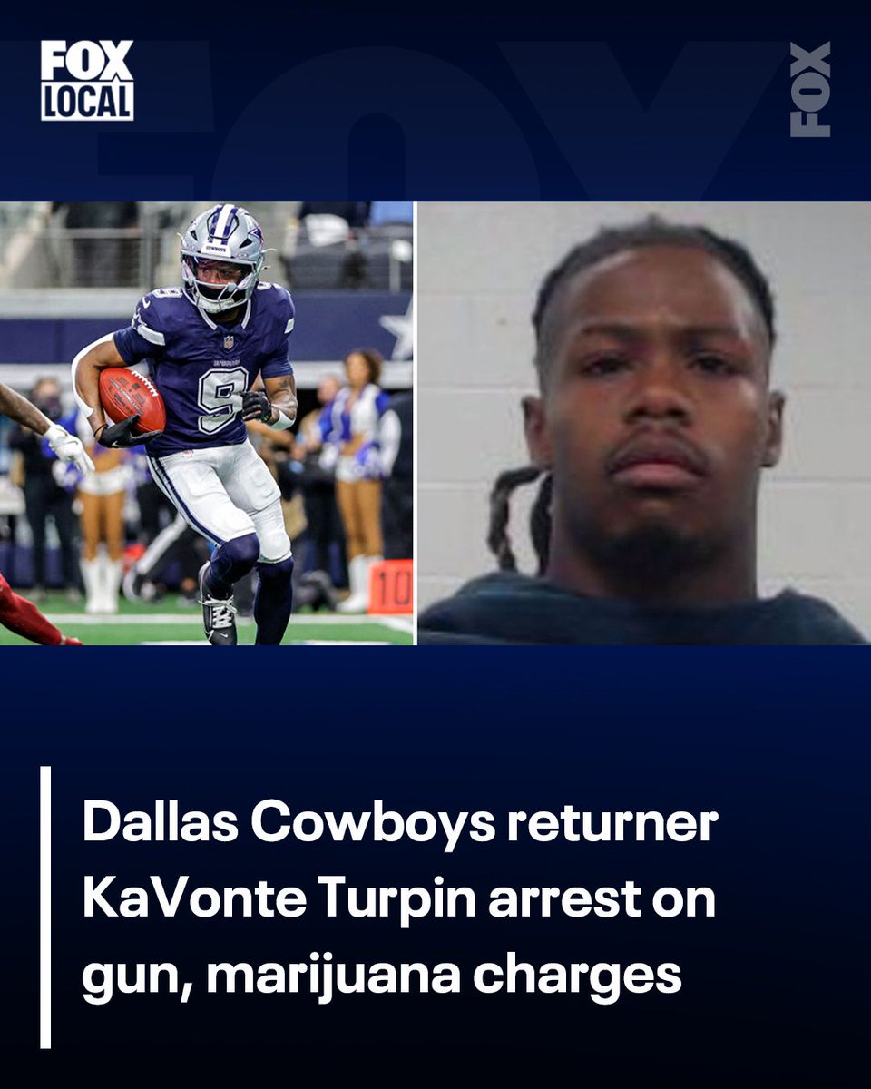 Cowboys All-Pro KaVontae Turpin Arrested in Texas on Marijuana, Gun ...