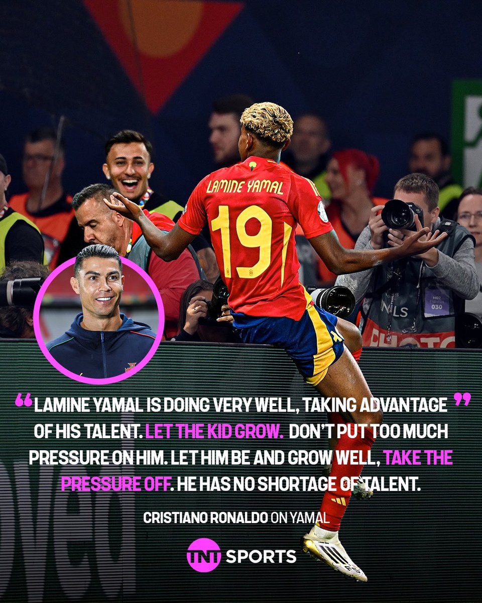 Cristiano Ronaldo Urges Calm for 17-Year-Old Lamine Yamal Before ...