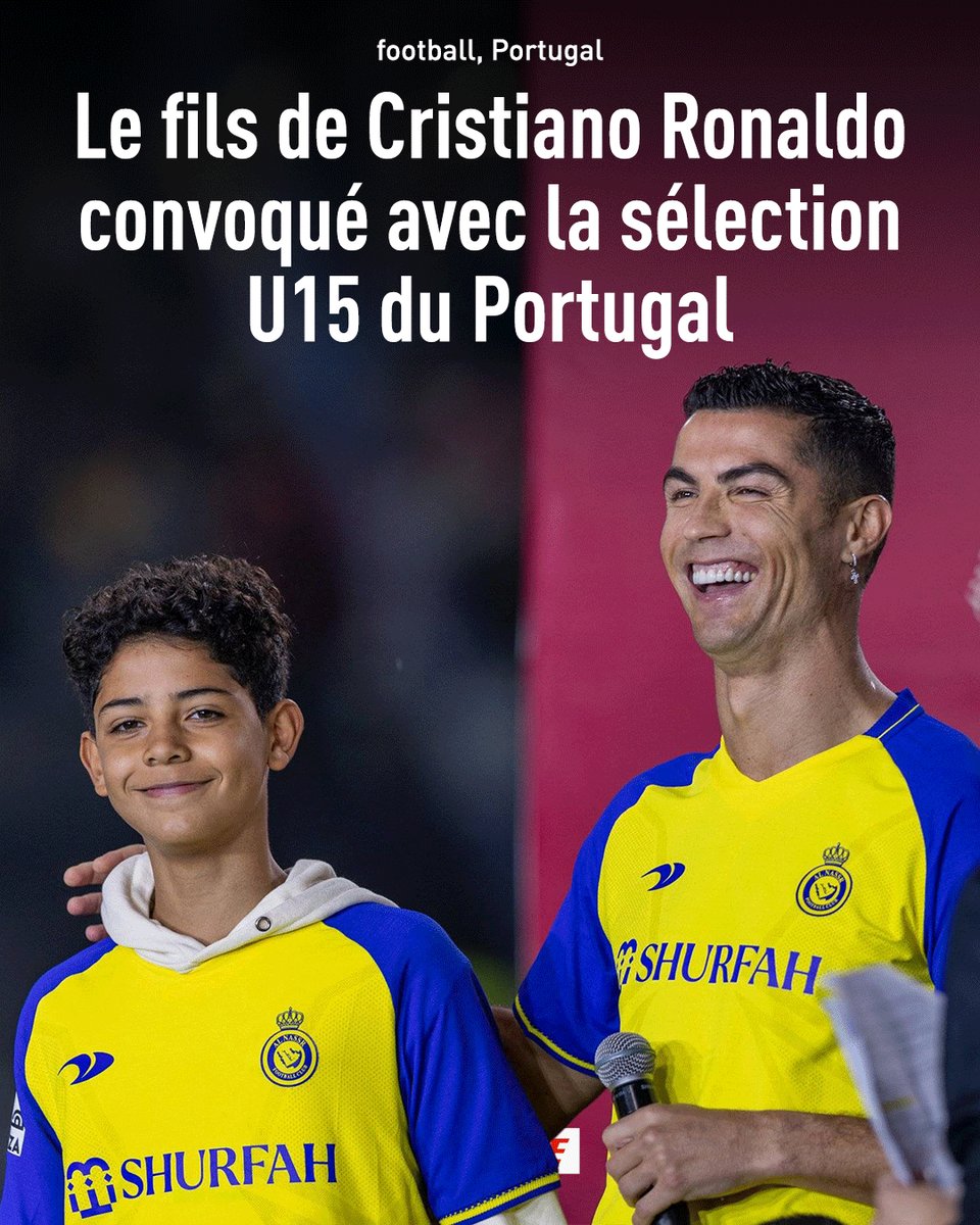 Cristiano Ronaldo’s Son Gets First Portugal U15 Call-Up for Croatia ...