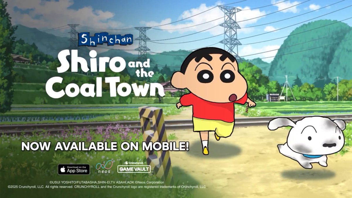 Crunchyroll Releases Mobile Game "Shin chan: Shiro and the Coal Town ...