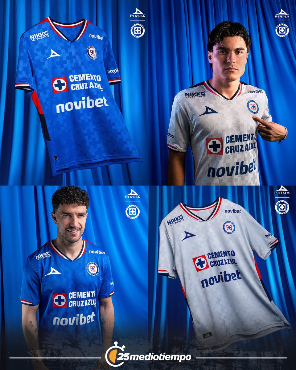 Cruz Azul Unveils 2025-26 Jerseys Including Black Alternate, Pursues ...