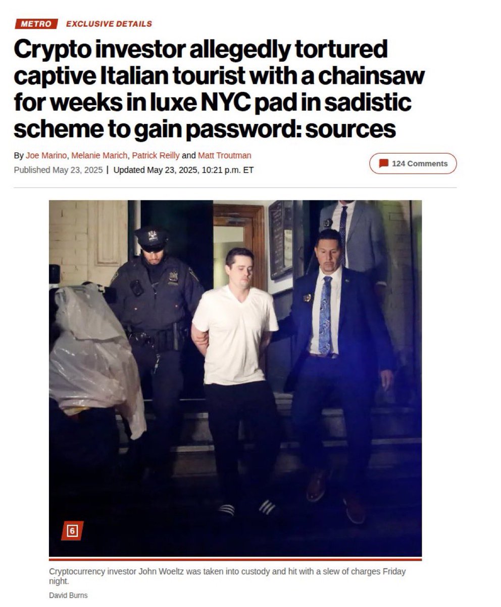 Crypto Investor John Woeltz Arrested for 3-Week Torture of Michael ...