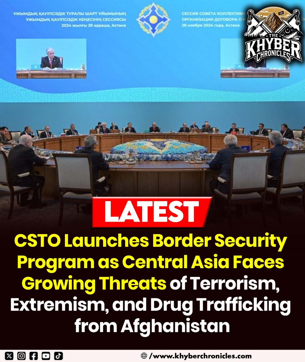 CSTO Launches Border Security Program Amid Rising Terrorism, Extremism ...