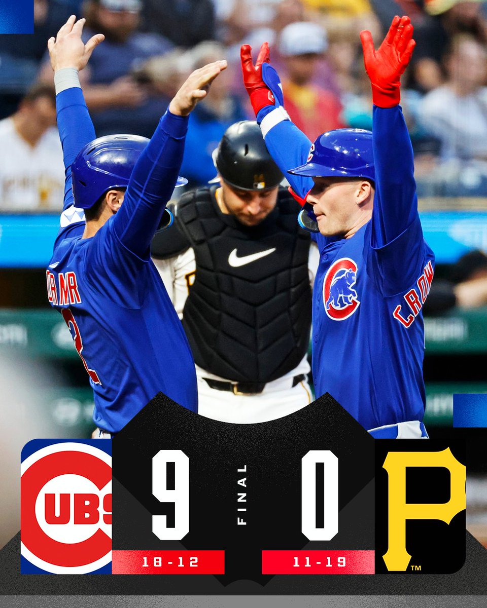 Cubs' Kelly, Crow-Armstrong, Suzuki, Swanson Power 9-0 Win Over Pirates ...