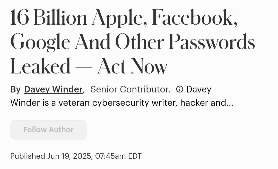 Cybernews Uncovers Record 16 Billion Credential Leak | DeepNewz Infosec