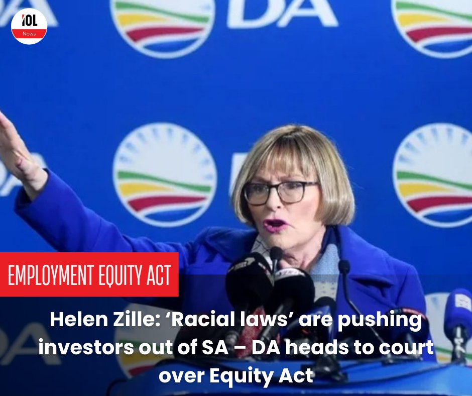DA Challenges Section 15A of Employment Equity Amendment Act in ...