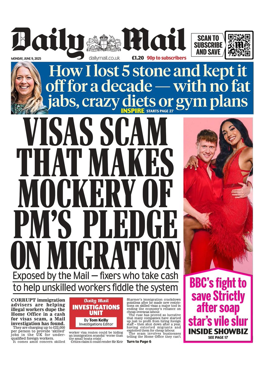 Daily Mail Investigation Reveals UK Visa Scam with Advisers Charging ...