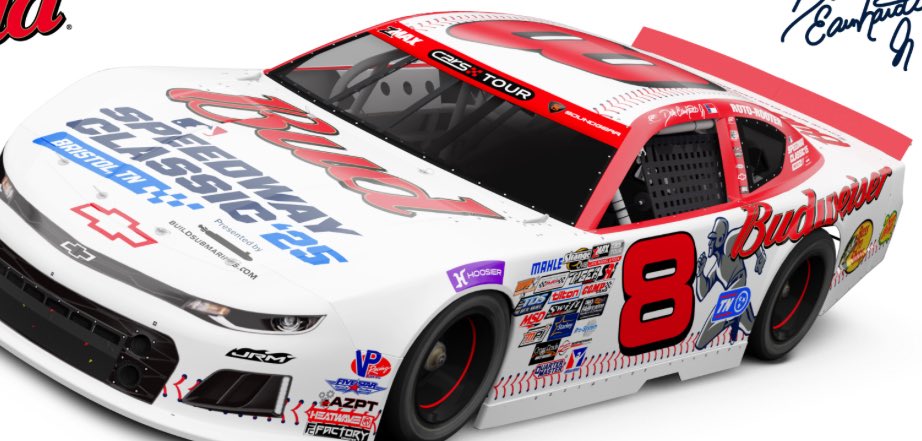 Dale Earnhardt Jr. to Drive No. 8 Budweiser MLB Car in 2001 Daytona ...
