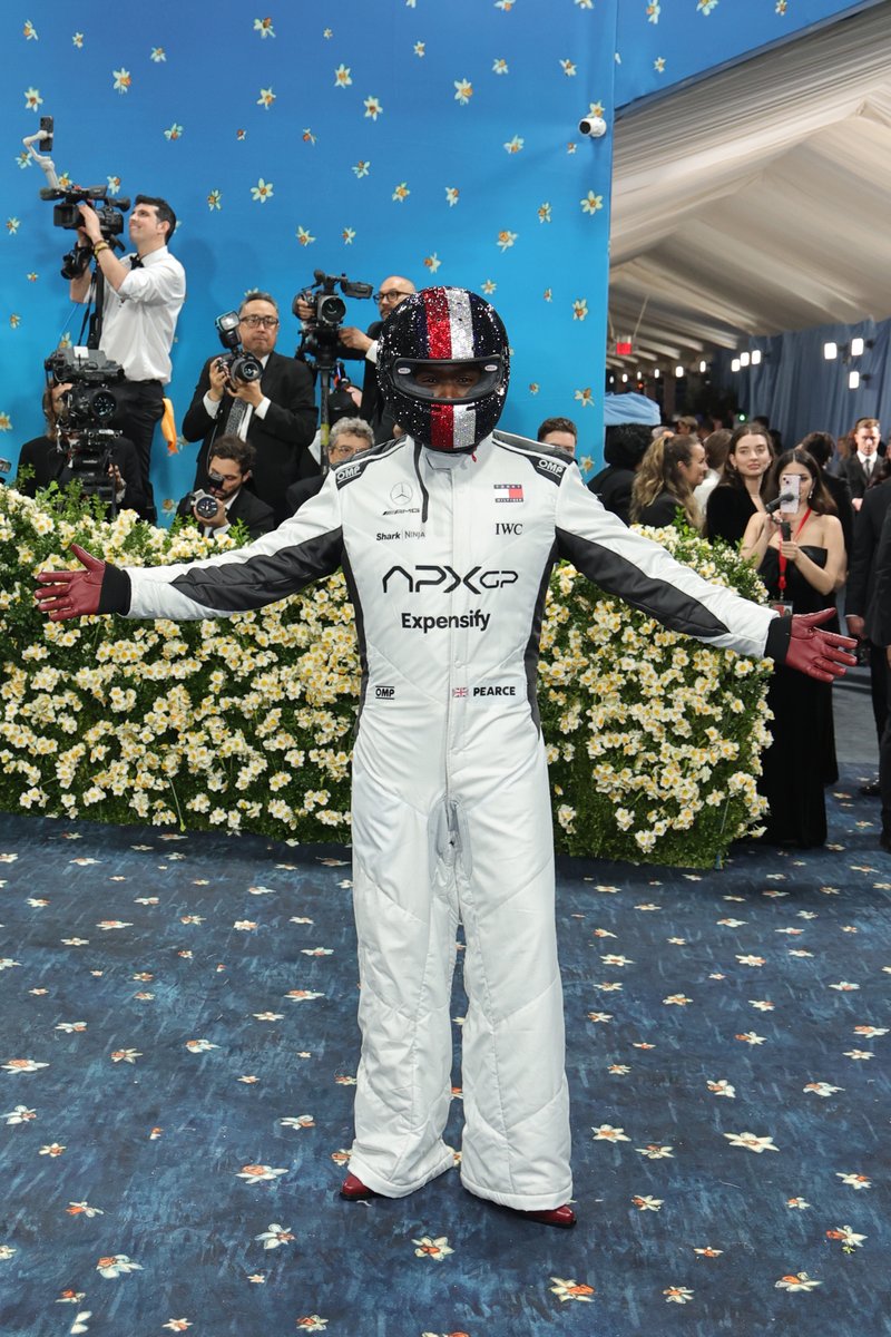 Damson Idris Reveals Burgundy Suit at 2025 Met Gala for F1 Movie ...