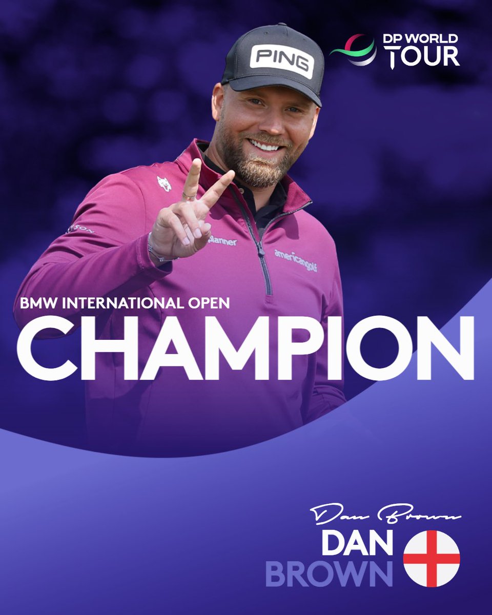 Dan Brown Wins Second DP World Tour Title at BMW International Open by ...