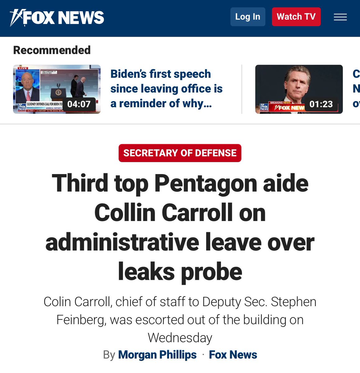 Dan Caldwell, Darin Selnick, and Colin Carroll Placed on Leave Amid ...