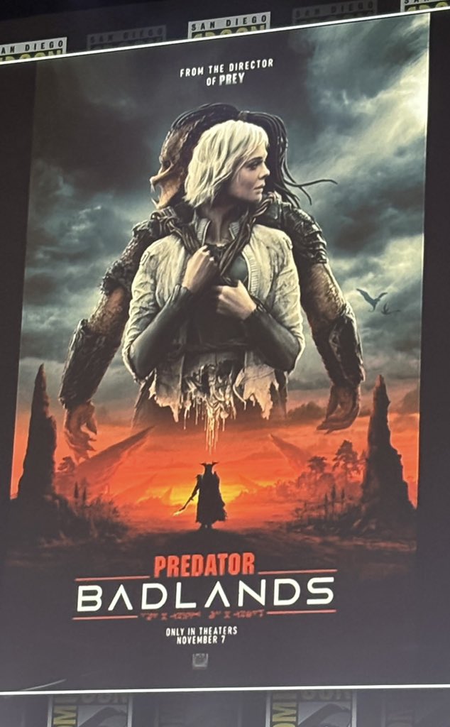 Dan Trachtenberg’s Predator: Badlands Starring Elle Fanning Debuts November 7 with SDCC Preview ...