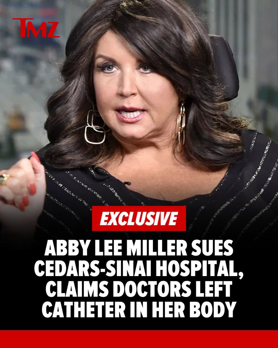 Dance Moms' Abby Lee Miller Sues Cedars-Sinai Over Catheter Left After Spinal Surgery Four Years ...