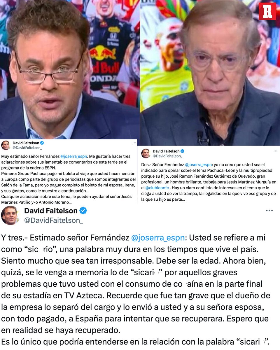 David Faitelson Alleges 30 Years of Abuse and Cocaine Addiction in José ...