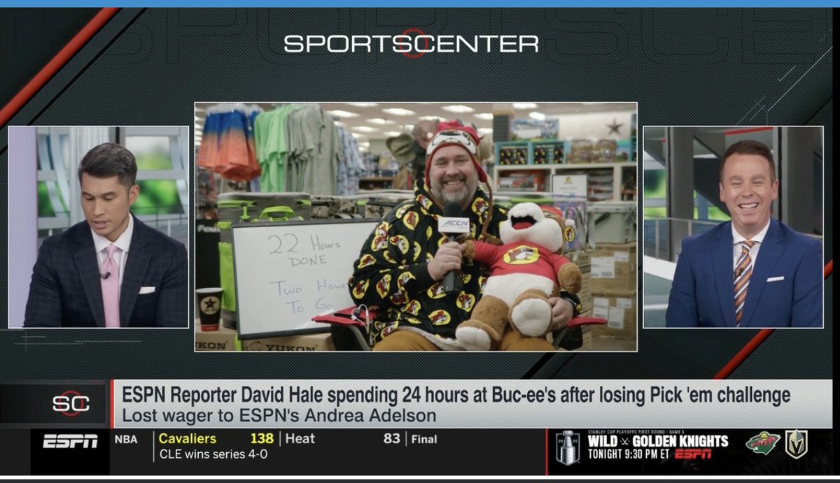 David Hale Spends 24 Hours in Florida Buc-ee's After Losing Pick'em ...