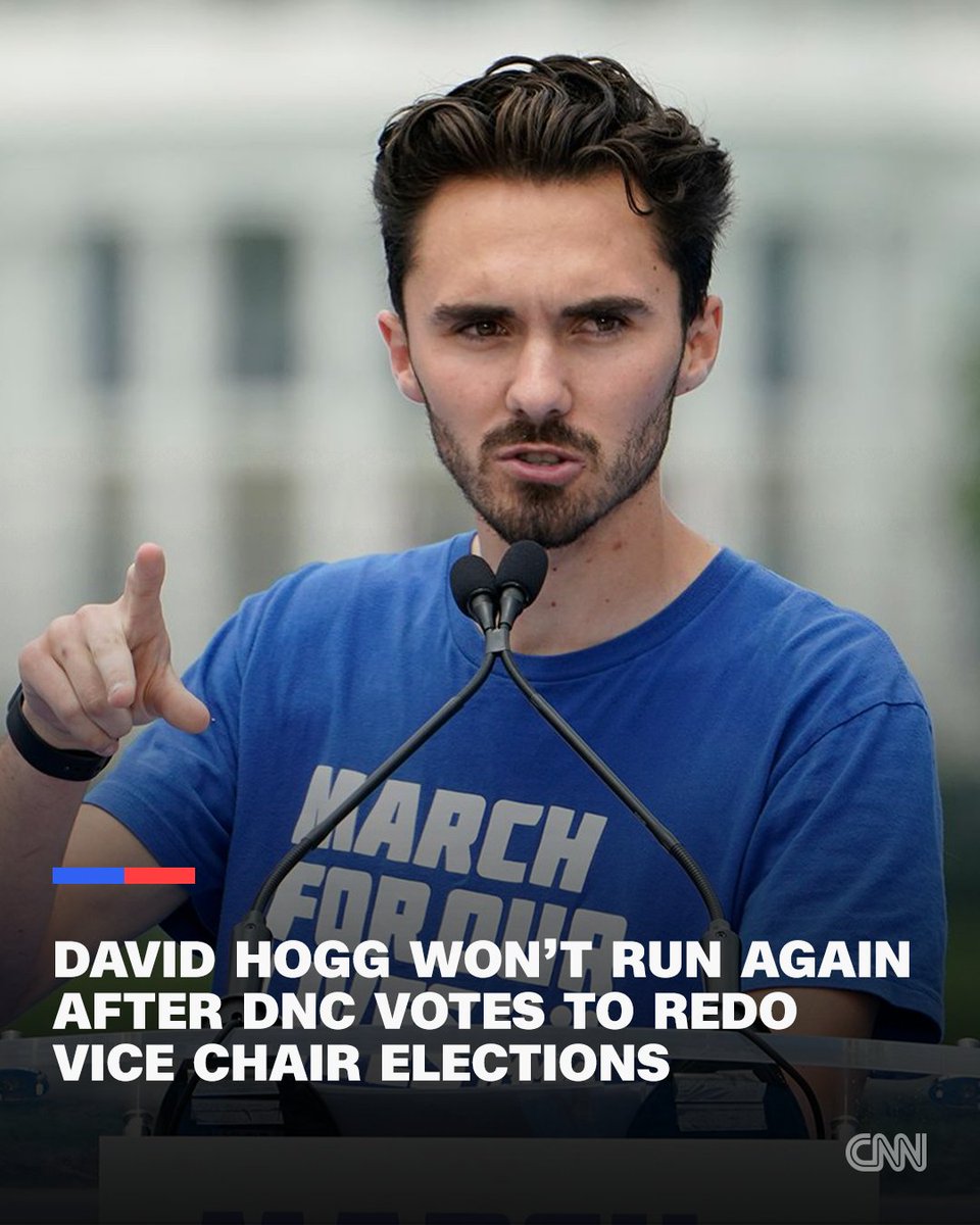 David Hogg Steps Down as DNC Vice Chair, Will Not Seek Reelection Ahead ...