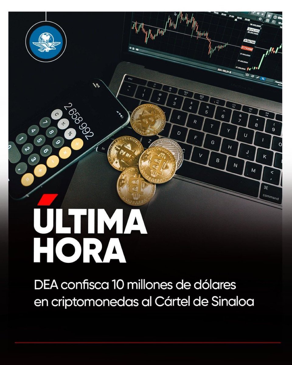 DEA, FBI Seize $10 Million in Crypto Tied to Sinaloa Cartel | DeepNewz Law